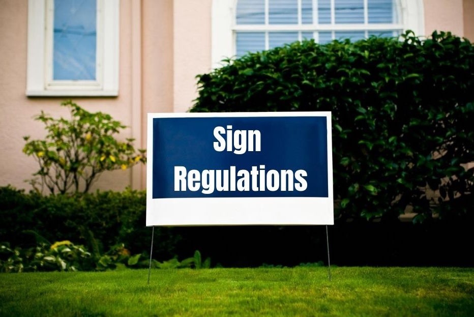 Signs of the Times: Navigating the Community Association Sign Rules ...